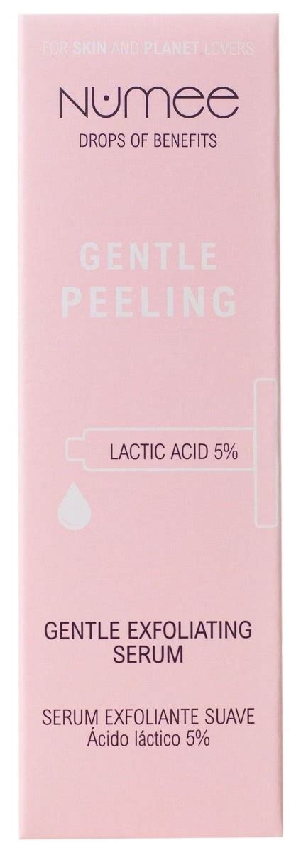Сироватка для обличчя Numee Gentle Peeling ніжно відлущуюча з молочною кислотою 30 мл