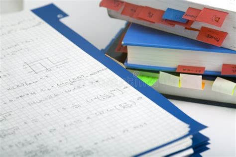 Advanced Math And Book Stock Image Image Of Advanced