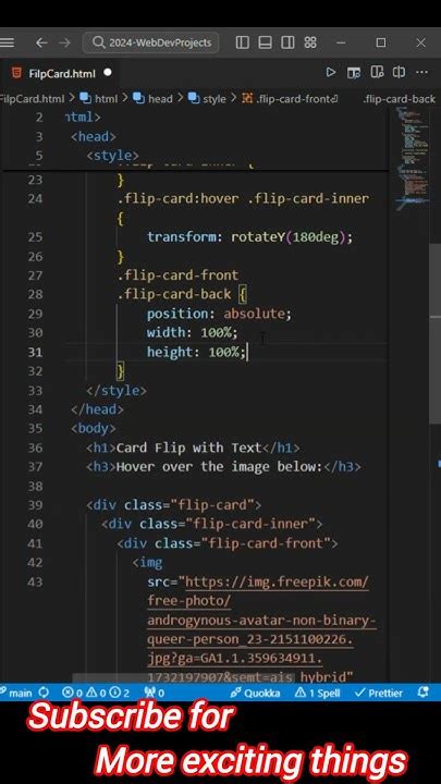 flip card using css developersamarsekhar html css coding