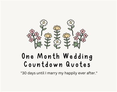 150 Wedding Countdown Quotes For Every Achievement