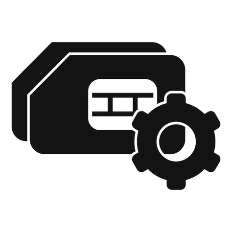 premium vector sim tech mobile icon simple vector overview online