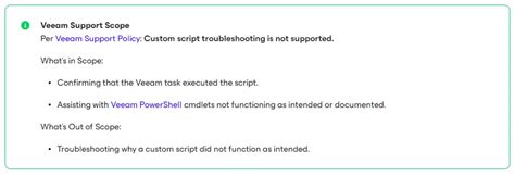 yara and script library supportability veeam community resource hub