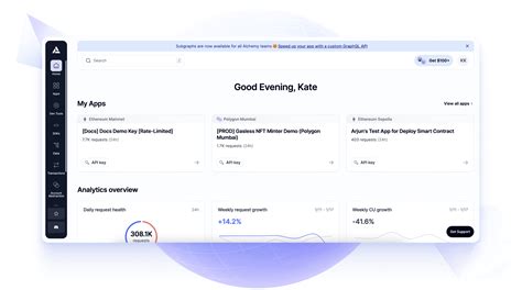 Alchemy Dashboard Explore The Web3 Developer Console