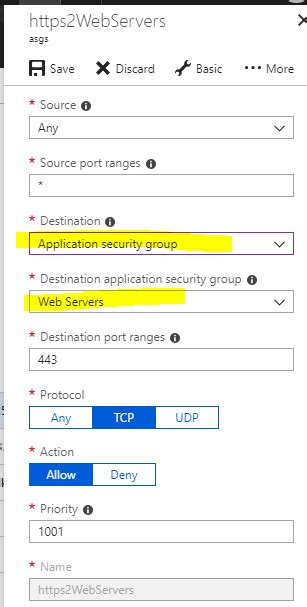 Application Security Groups To Simplify Your Azure Vms Network Security Apostolidis Cloud Corner