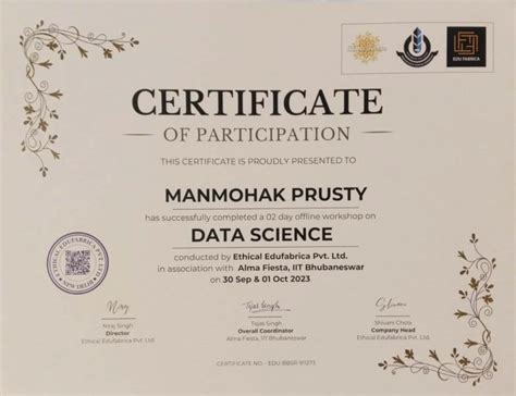 Datascience Iitbhubaneswar Manmohak Prusty