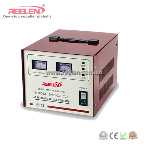 VA Single Phase Servo Motor AC Voltage Regulator