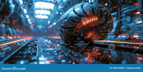 A Futuristic 3d Model Of A Balance Scale With One Side Tilting