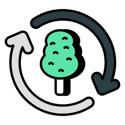 Tree Reprocess Free Arrows Icons