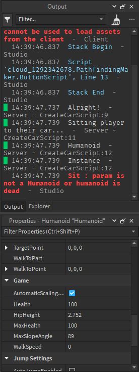 Spawn Player S Car And Sit Player On Their Car Doesn T Work Scripting Support Developer