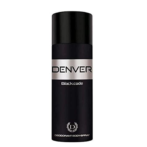 Buy Denver Black Code Deodorant Body Spray 150 Ml 19 Minutes