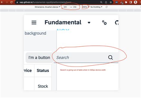 Reopen Sourcing Responsiveness Fdp Table Toolbar Is Not Responsive