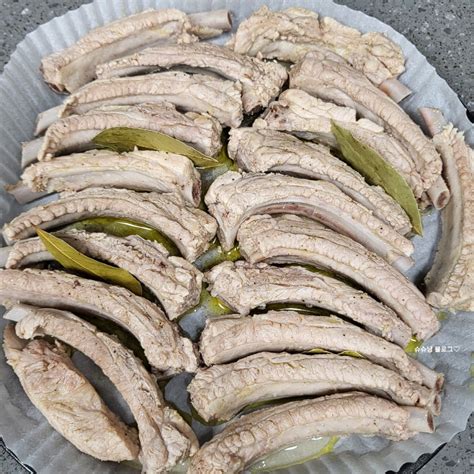 등갈비 오븐구이 레시피