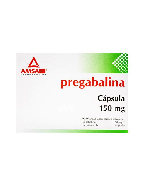 Meta Title Pregabalina Caps 150 Mg C 14 Amsa