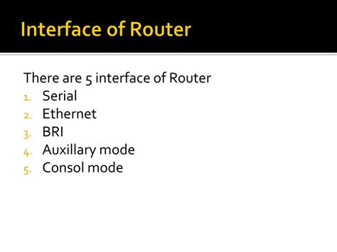 PPT CISCO Router PowerPoint Presentation Free Download ID 3141711