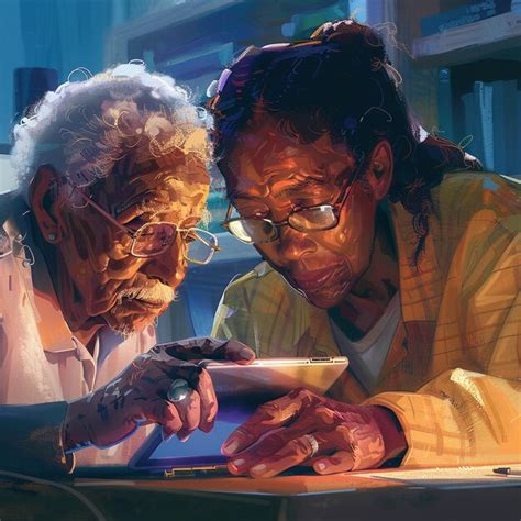 Youth Learning Technology From Seniors Bridging Generations Through