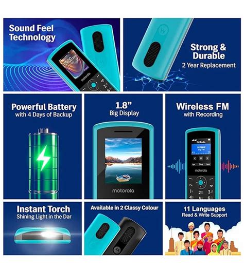 Blue Black Motorola A 10g Screen Size 18 Inches At ₹ 1050 In New Delhi