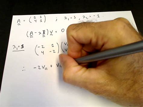 System Of First Order Linear Odes Real Roots Youtube