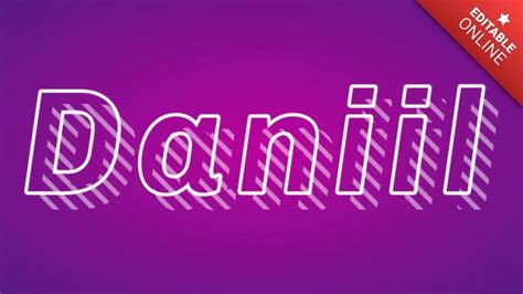 Daniil Генератор текстовых эффектов