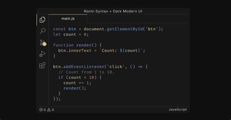 Ronin By Zach Bauer Vs Code Themes