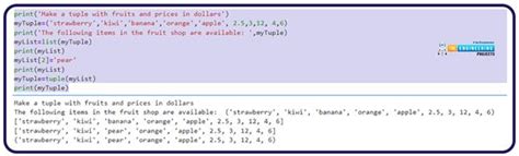 Tuple Datatype In Python The Engineering Projects