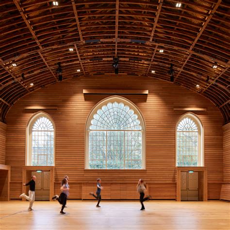John Puttick Associates Expands St Leonard S Church With Glulam Porch