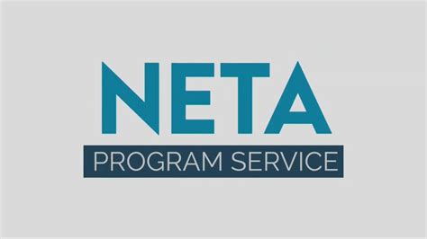 NETA Program Service Audiovisual Identity Database