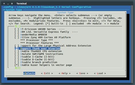 why and how to enable arm thumb 2 instruction set in yocto page fault