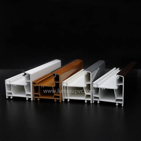 Extrusion Plastic Upvc Pvc Window Door Profiles Lumei Construction