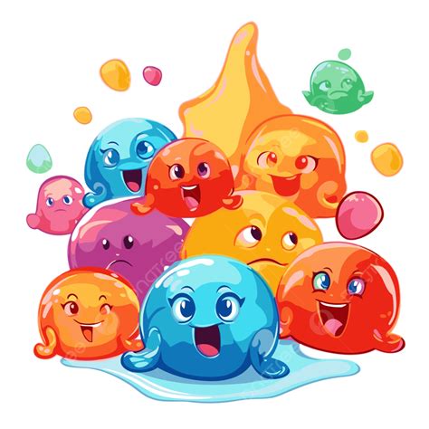 껌 사탕 벡터 스티커 클립 아트 컬러 재미있다 재미있다 즐겁다 젤리 거품 만화 상표 클립 아트 Png 일러스트 및 벡터 에 대한 무료 다운로드 Pngtree