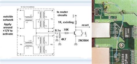 PoE Reset Circuit For UBNT Amateur Radio Emergency Data Network