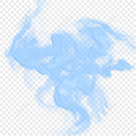 푸른 연기 효과 Png 일러스트 무료 다운로드 Lovepik