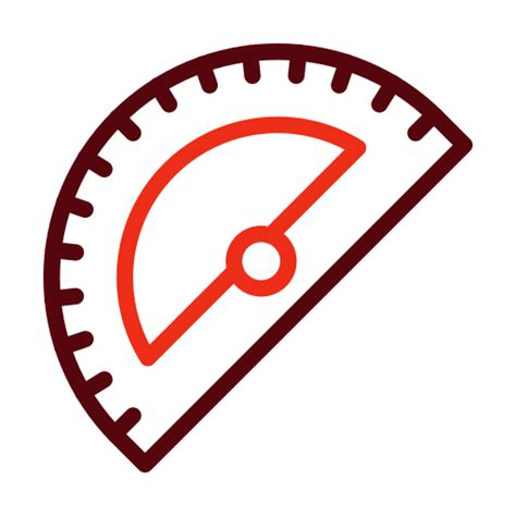 Protractor Generic Color Outline Icon