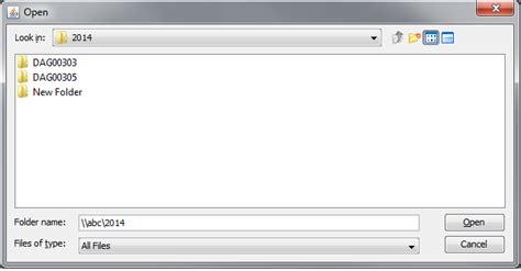 Java Jchooser Restricting View And Add To A Particular Directory Tree Stack Overflow