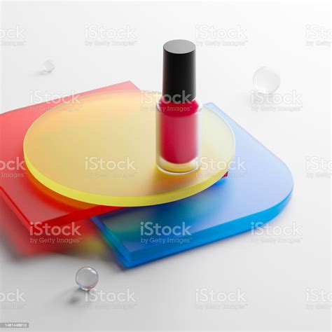 제품 배경 연단 또는 3d 유리 디스플레이 배경 크리스탈 3d 렌더링 유리 제품 사각형 상자 강단에 대한 스톡 사진 및 기타 이미지 Istock