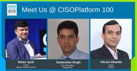 Cisoplatform On Linkedin Security India Ciso Cybersecurity Top100