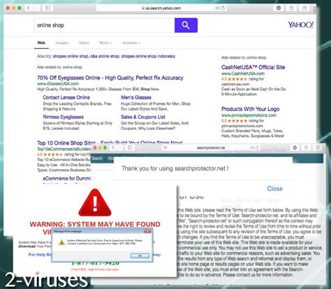 Searchprotector Net Virus How To Remove Dedicated 2 Viruses Com