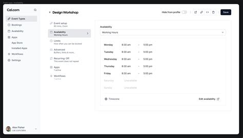 Event Type Detail Availalibility Issue 4288 Calcom Cal GitHub