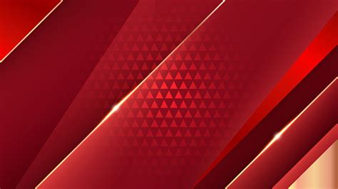 삼각형 프레임 골드 반짝이 조명 효과 디자인이 있는 고급 빨간색과 금색 추상적인 배경 빨강에 대한 스톡 벡터 아트 및 기타