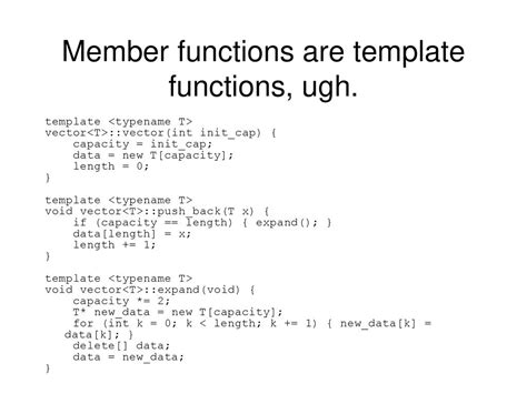 Templates An Introduction Ppt Download
