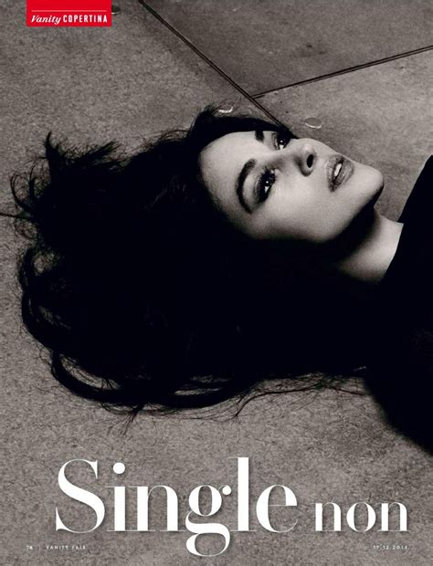 Monica Bellucci Vanity Fair Magazine Italy December 2014 Issue