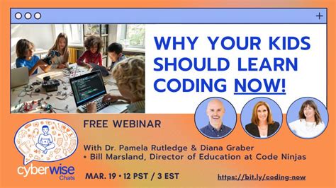 Join Code Ninjas Webinar On Coding Skills Cyber Civics Posted On The