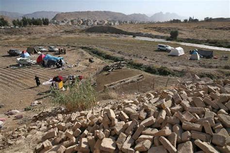 After Iran Iraq Earthquake Seismologists Work To Fill In Fault Map Of