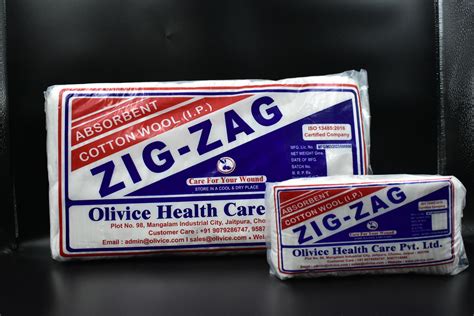 Zig Zig Cotton Olivice