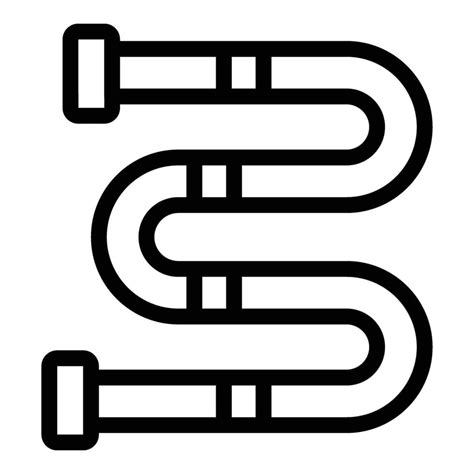 Copper Pipe Air Conditioner Icon Outline Vector Installation Equipment 42523936 Vector Art At