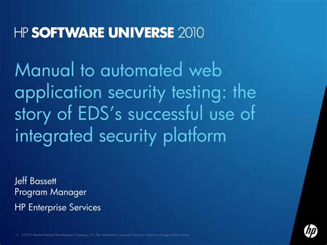 Pdf Manual To Automated Web Application Security Testing The Story