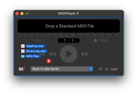 MIDIPlayer X MethodRed