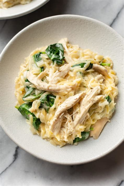 Lemon Chicken Orzo • Salt And Lavender