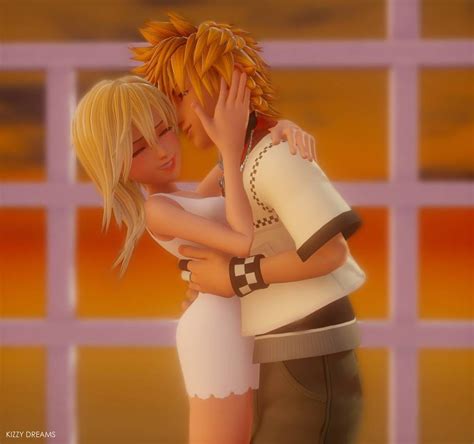 Namine And Roxas Kissing