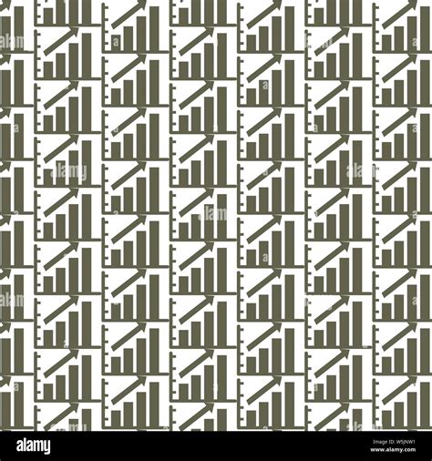 Pattern Background Business Graph Icon Stock Vector Image And Art Alamy