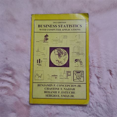 Business Statistics With Computer Application Hobbies And Toys Books And Magazines Textbooks On